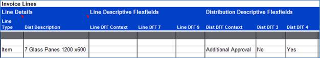 How to Upload Descriptive Flexfield (DFF) data to AP Invoice ...